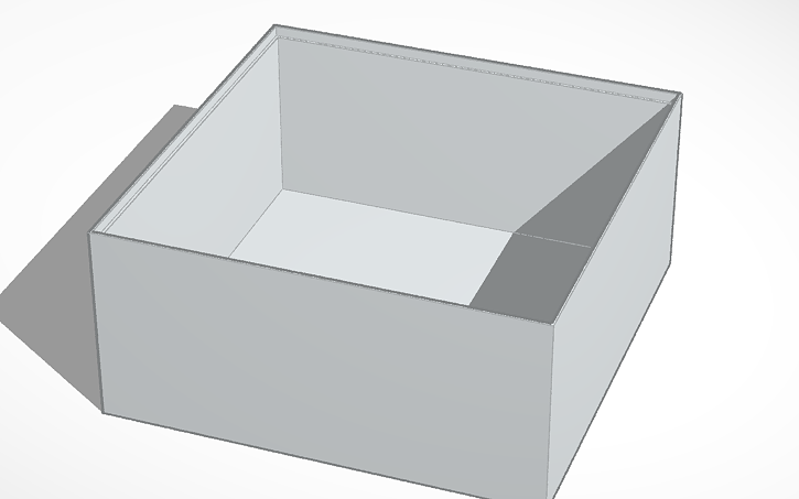 3D design kutu - Tinkercad