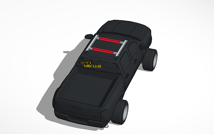 3D design tooted tf up silverado on wides - Tinkercad