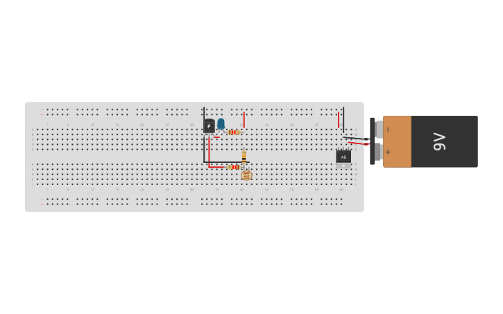 Circuit design Wiring Components - Tinkercad