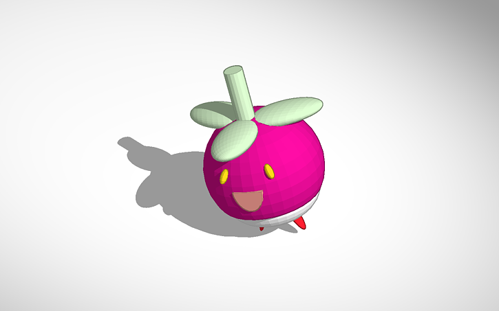 3D design Pokemon Dalcoma - Tinkercad