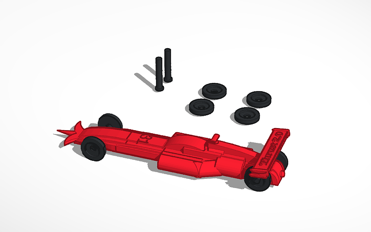 3D design car project - Tinkercad
