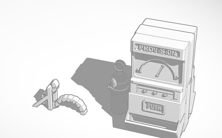 3D design Team Fortress 2 Dispenser (For 3D Printing) - Tinkercad
