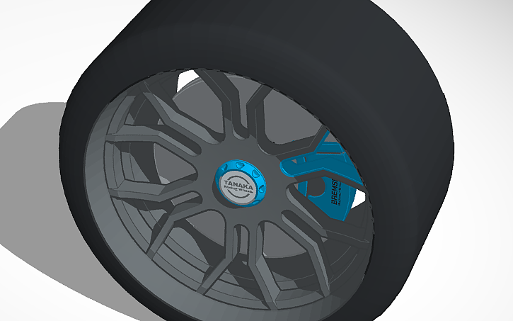 3D design Tanaka LB6 GT - Tinkercad