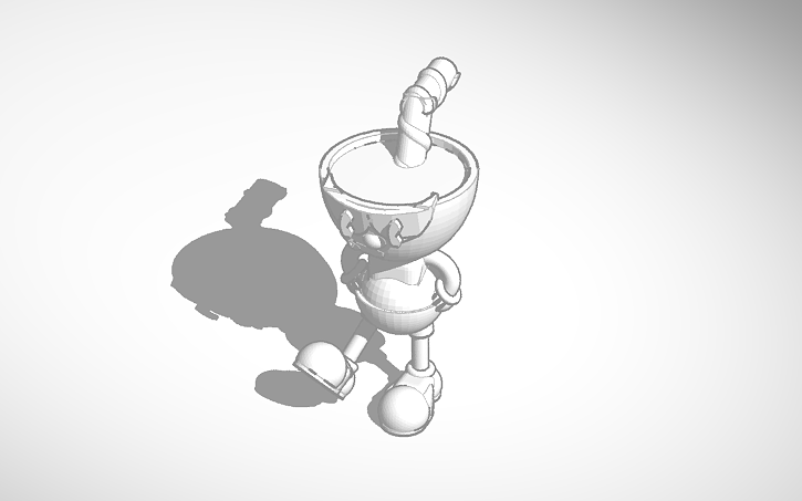 3D design old cartoon - Tinkercad