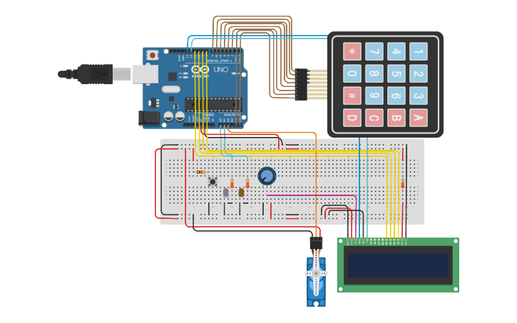 Circuit design Proyecto Final | Tinkercad