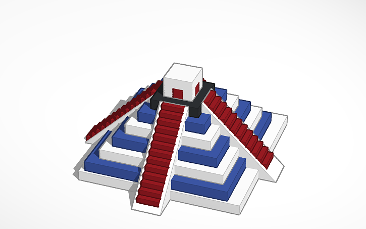3D design piramide moss - Tinkercad