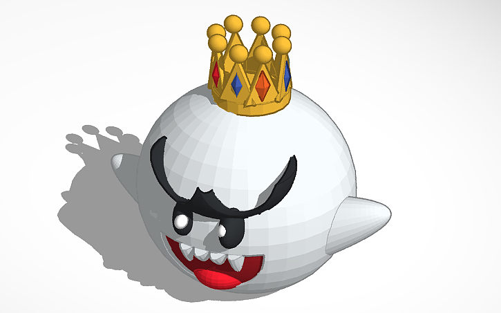 3D design King boo | Tinkercad