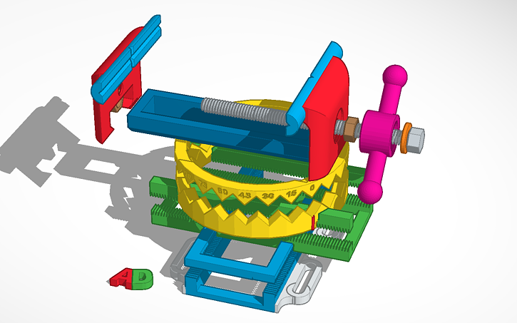 3d Design Slide Vise V2 Slidevise Tinkercad