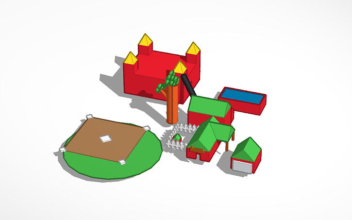 3D design DP House - Tinkercad 3D design DP House - Tinkercad