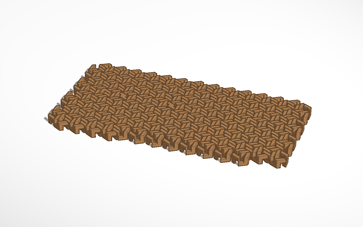 3D design Chain Mail Hex - Tinkercad