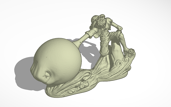 3D design zachery's luffy - Tinkercad