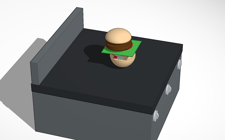3D design KrustyKrab Grill - Tinkercad