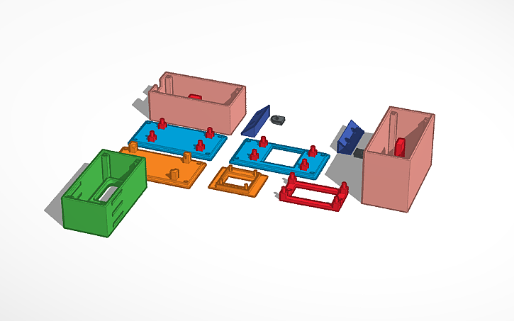 3D design ESP32 Mount Devkit Encl - Tinkercad