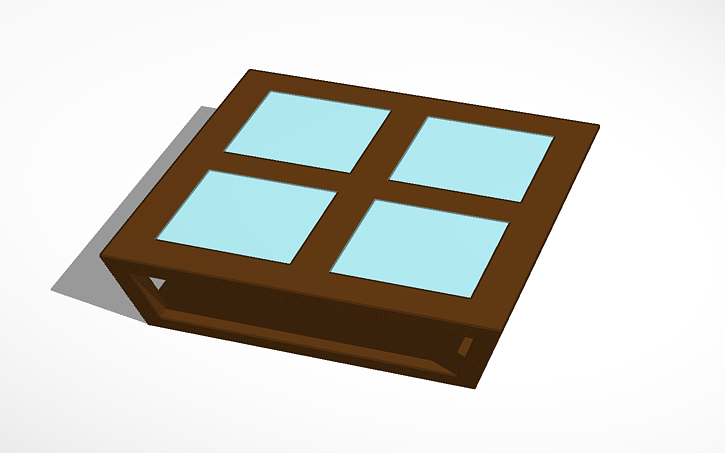 3D design Glass Coffee Table | Tinkercad