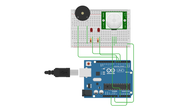 Circuit design EJERCICIO 2 - Tinkercad