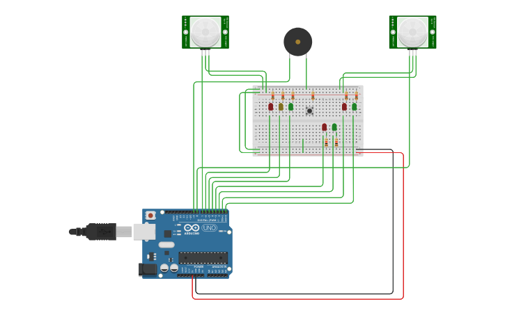 Circuit design Projeto de Circuitos - Tinkercad