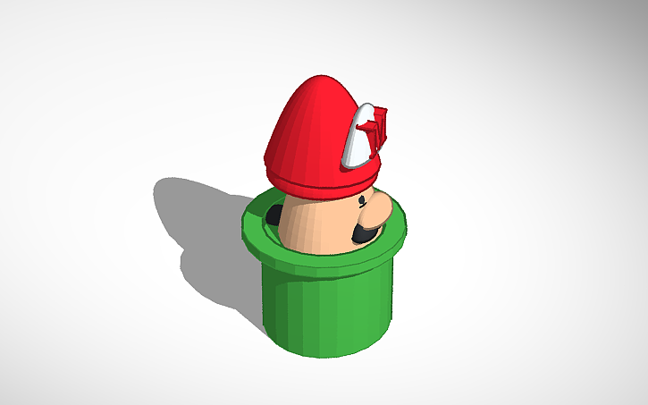 3D design Mario Pipe | Tinkercad