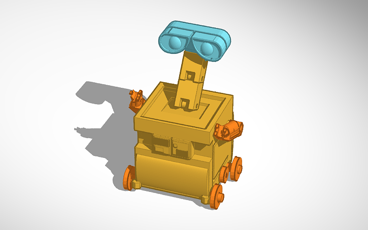 3D design WALL-E UCSP | Tinkercad
