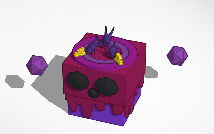 3D design venom fruit - Tinkercad