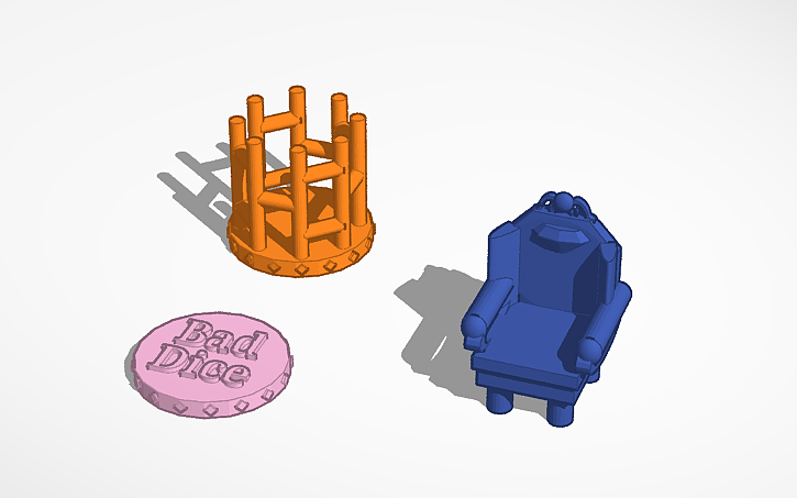 3d Design The Ultimate Dice Training System Tinkercad