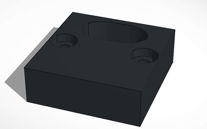 3D design Servo Mount Deckel | Tinkercad