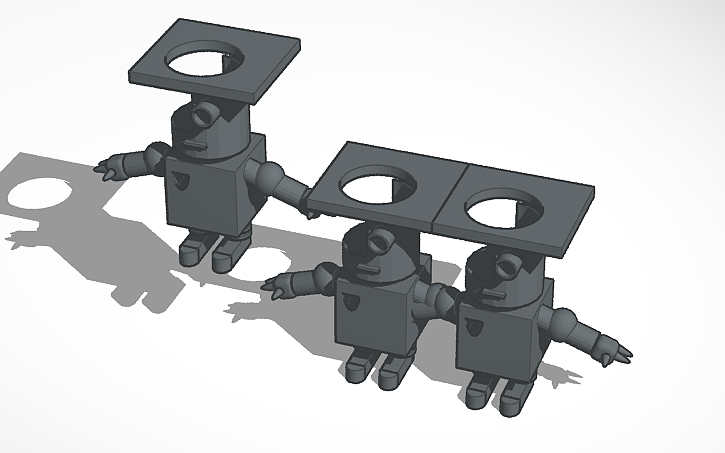 3D design Some deformed robots | Tinkercad