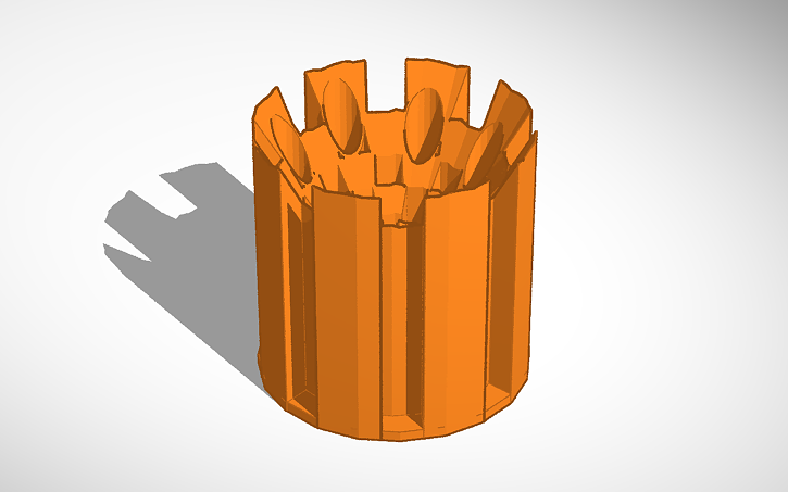 3D design TW Pencil Holder | Tinkercad