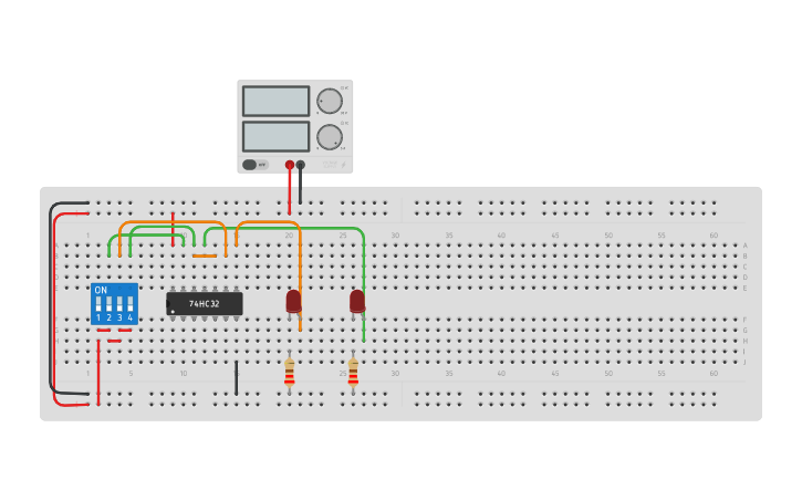 Circuit Design 4 2 Encoder Tinkercad