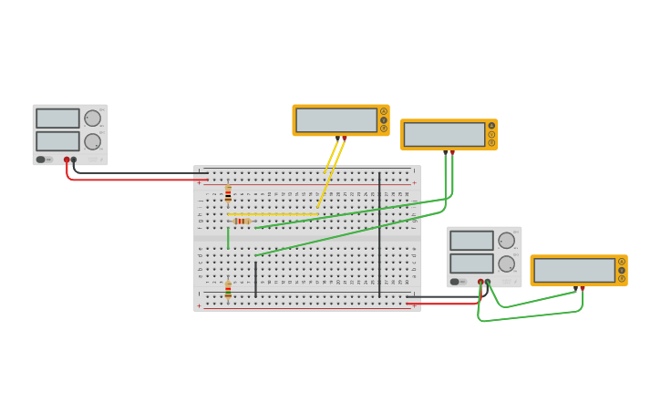 Circuit design PARTE A - 1 | Tinkercad