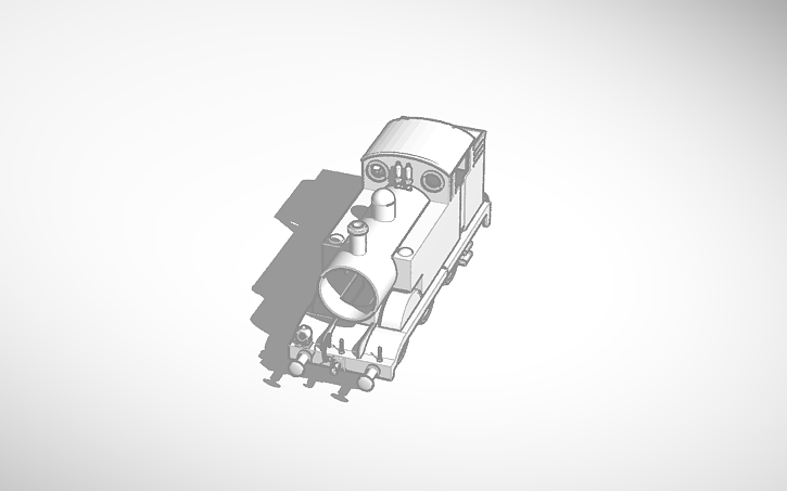 3D design Gauge 1 Thomas The Tank Engine Replica - Tinkercad