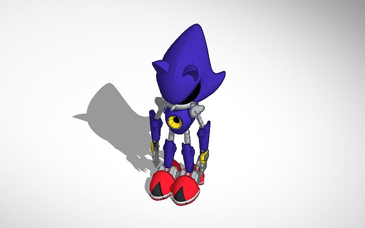 3D design Metal Sonic - Tinkercad