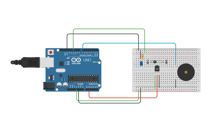 Circuit design Micro Project - Tinkercad