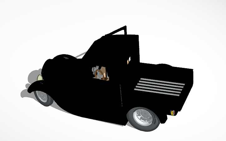 3D design cas car - Tinkercad