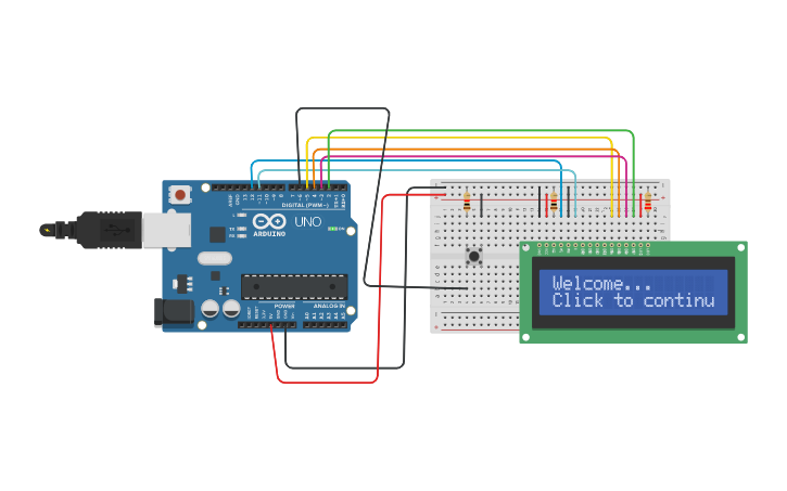 Circuit design Lab 8 Level 3 - Tinkercad