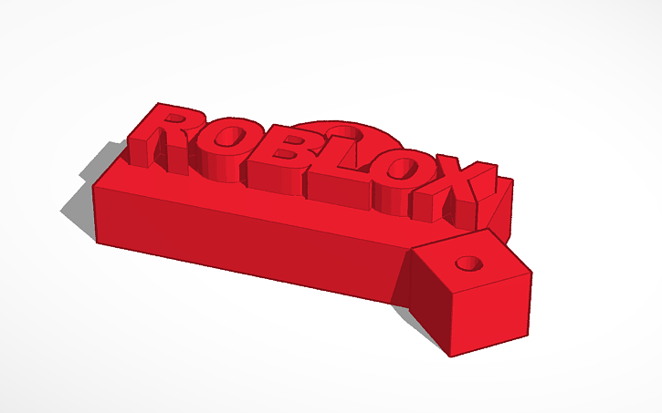 3D design William Duchien- Roblox keychain | Tinkercad