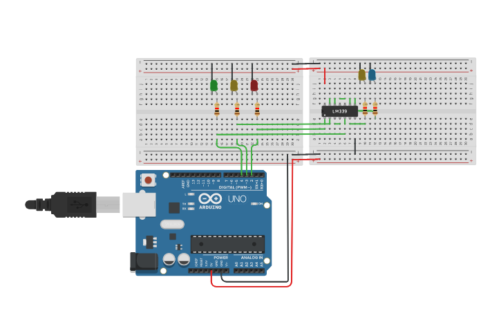 Circuit design ts - Tinkercad