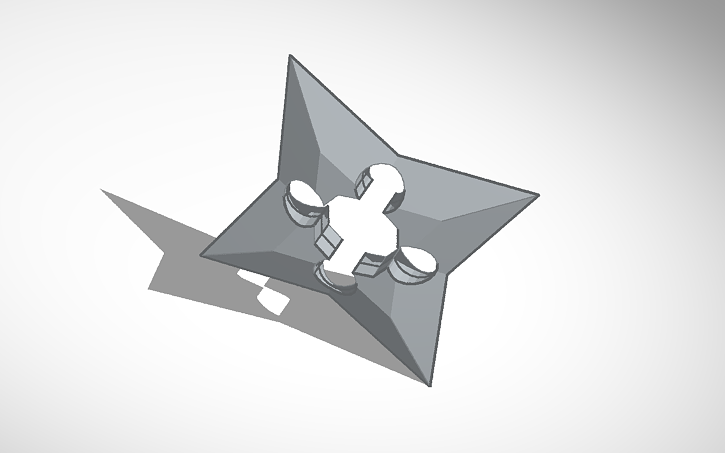 3D design SHURİKEN | Tinkercad