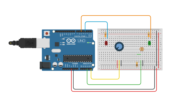 Circuit design Assignment 3-a - Tinkercad
