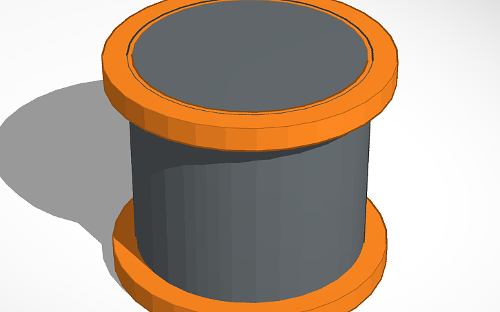 3D design Cable bobbin spool | Tinkercad