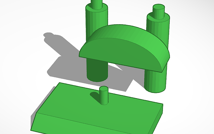 3D design Headphone Stand | Tinkercad