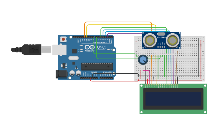 Circuit Design Lcd Tinkercad
