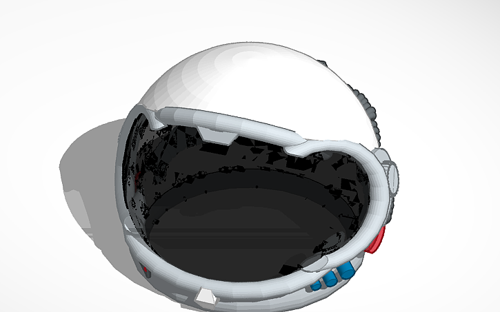 3D design Auggie's helmet - Tinkercad