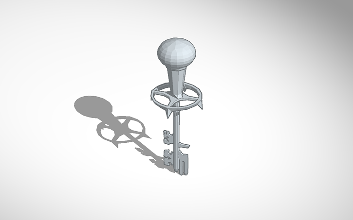 3D design The Skeleton Key of Nocturnal | Tinkercad