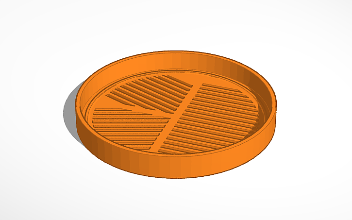 3D design Bahtinov Mask 90mm | Tinkercad