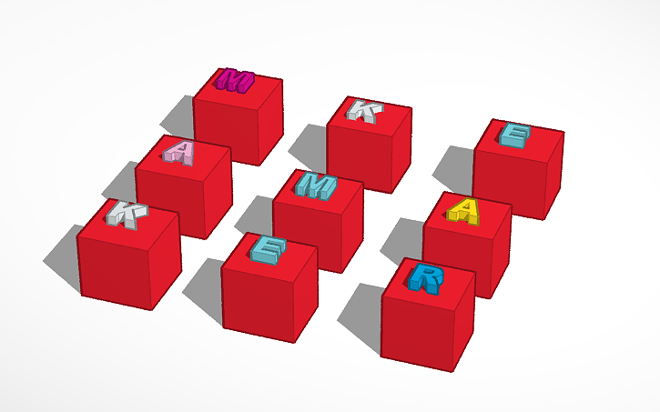 3D design Spectacular Kasi - Tinkercad