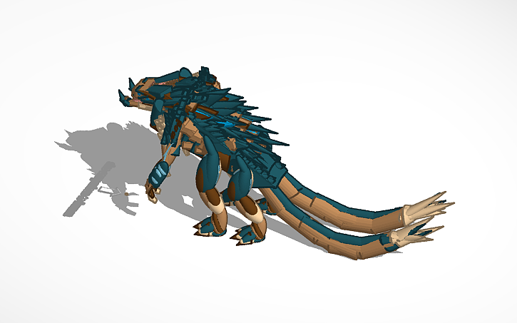 3D design mega kaiju pacific rim uprising slightly more detailed ...