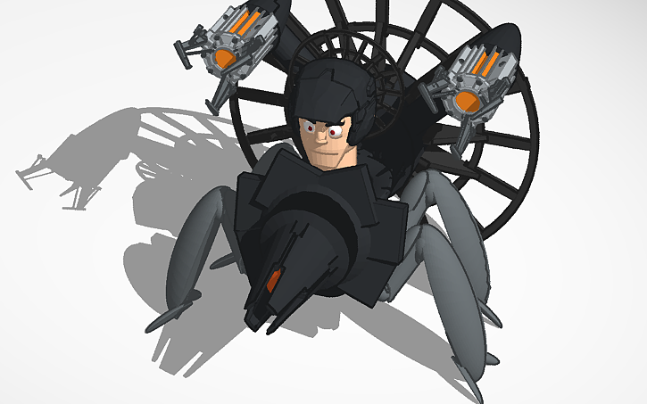 3D design astro impactor - Tinkercad