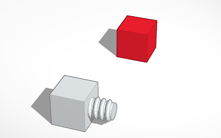 3D design Schroef+Moer | Tinkercad