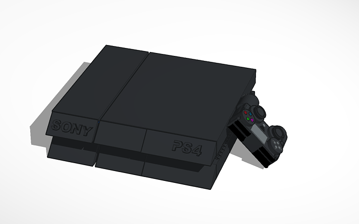 3D design PS4 - Tinkercad