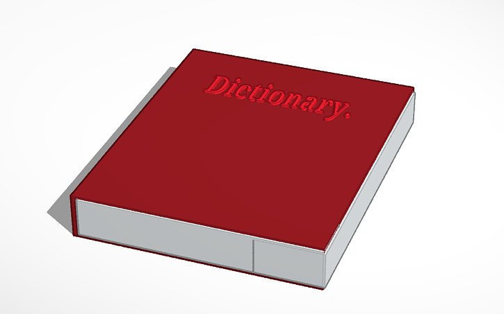 3D design Dictionary - Tinkercad